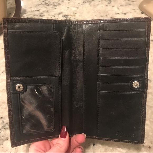 Brighton | Bags | Brighton Wallet Brown Black | Poshmark